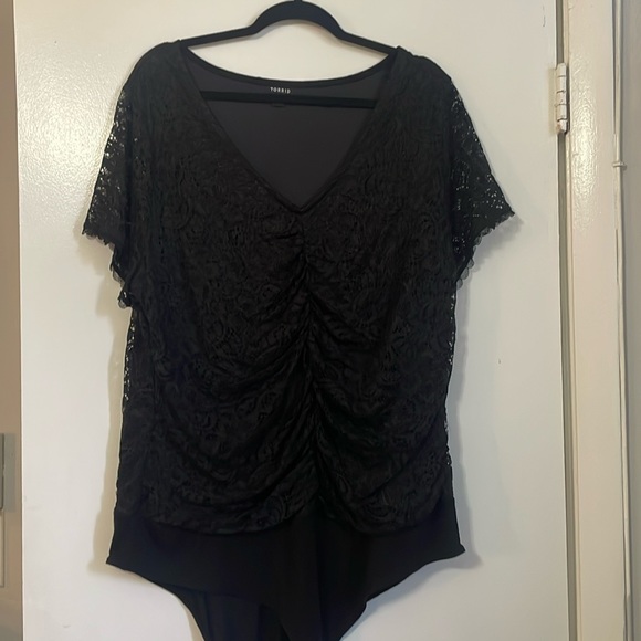 Tops | Torrid Lace Body Suit | Poshmark